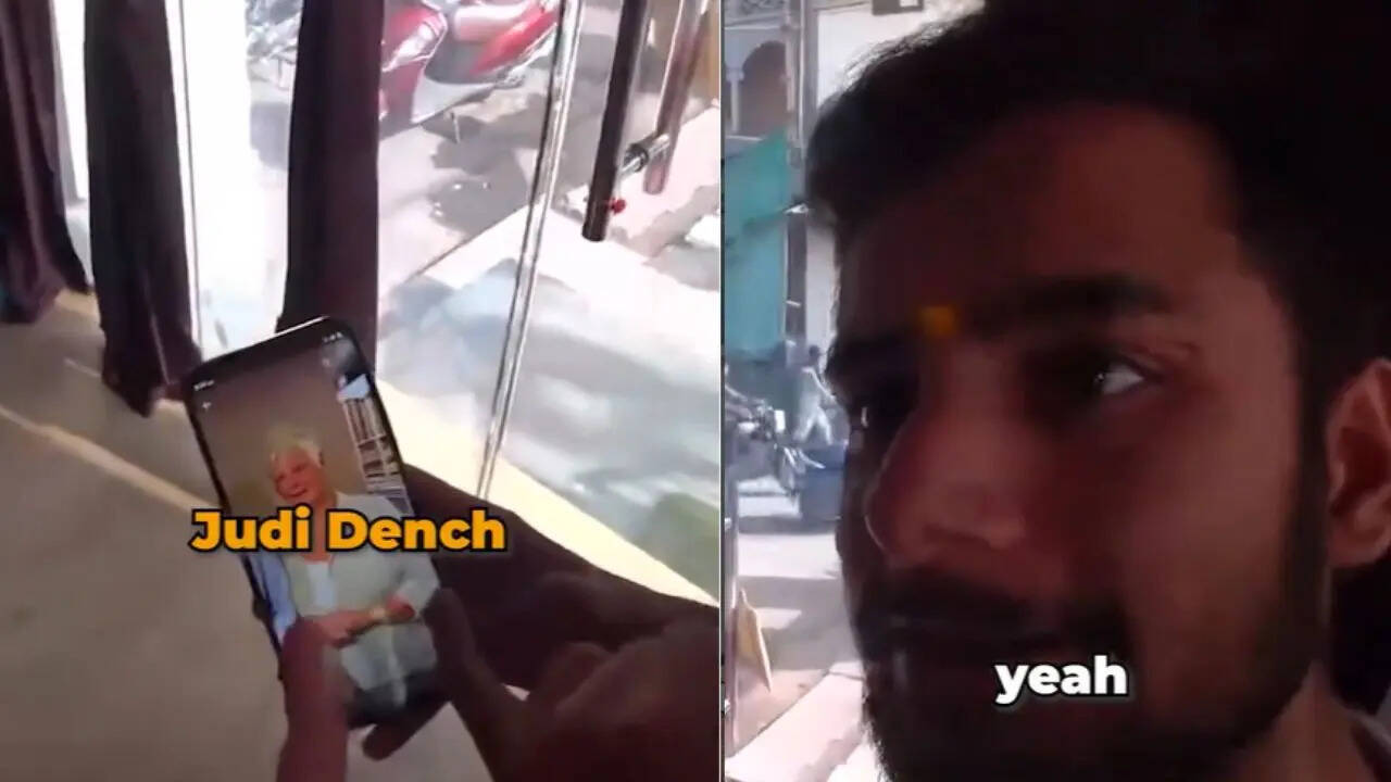 'Crazy bhai, crazy': Udaipur tailor claims James Bond star Judi Dench ...