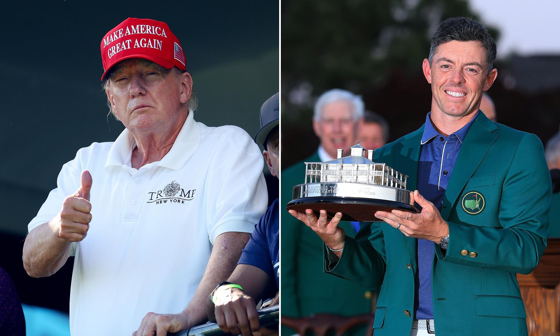 Revealed: Rory McIlroy's big favor for Donald Trump