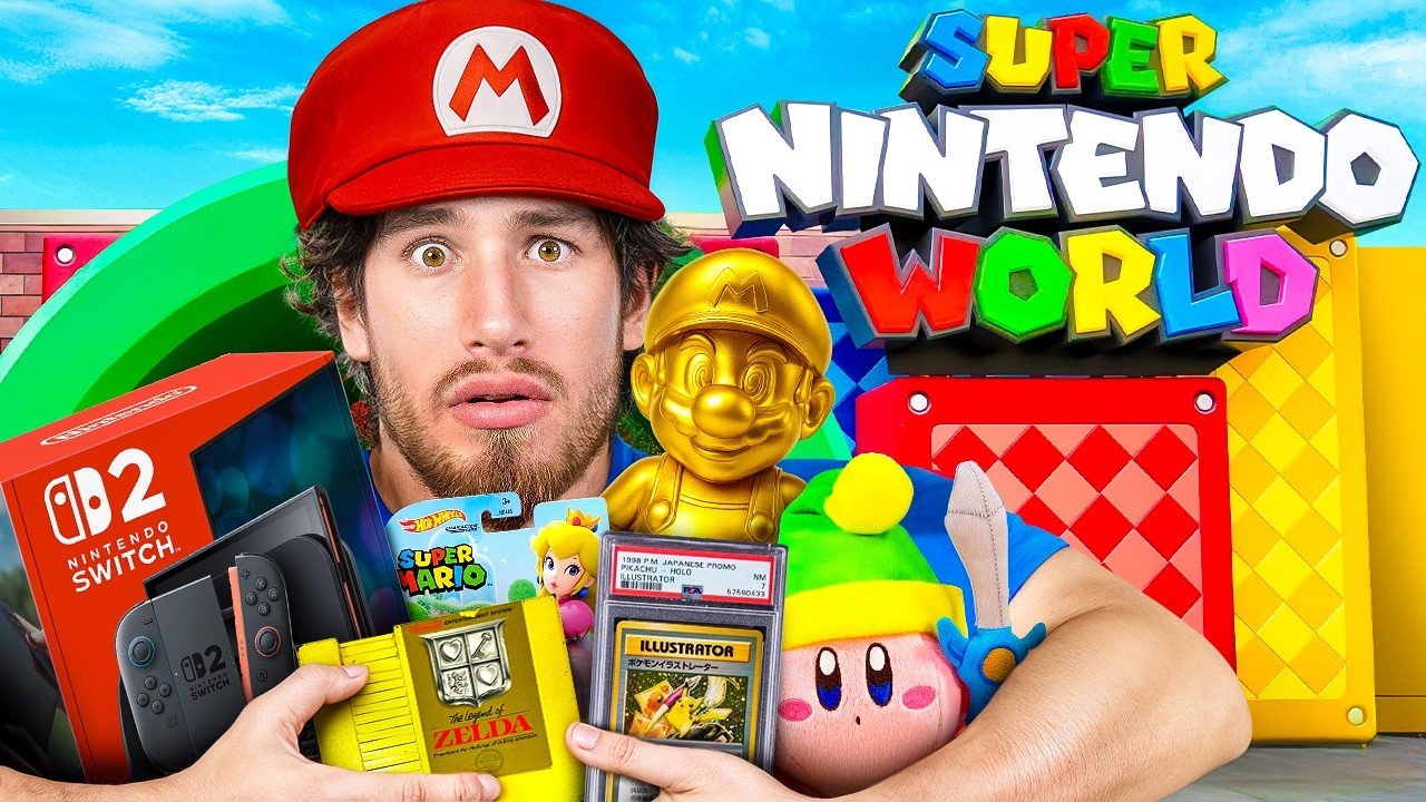 I bought everything in Nintendo World