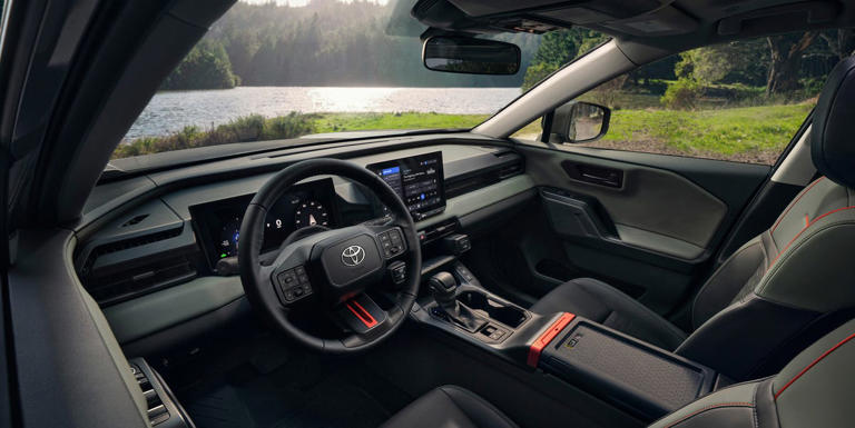View interior photos of the 2026 Toyota RAV4 Hybrid
