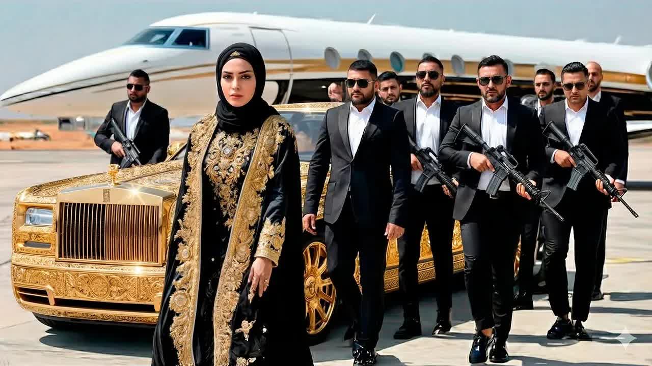 Most heavily guarded Arab women in the world