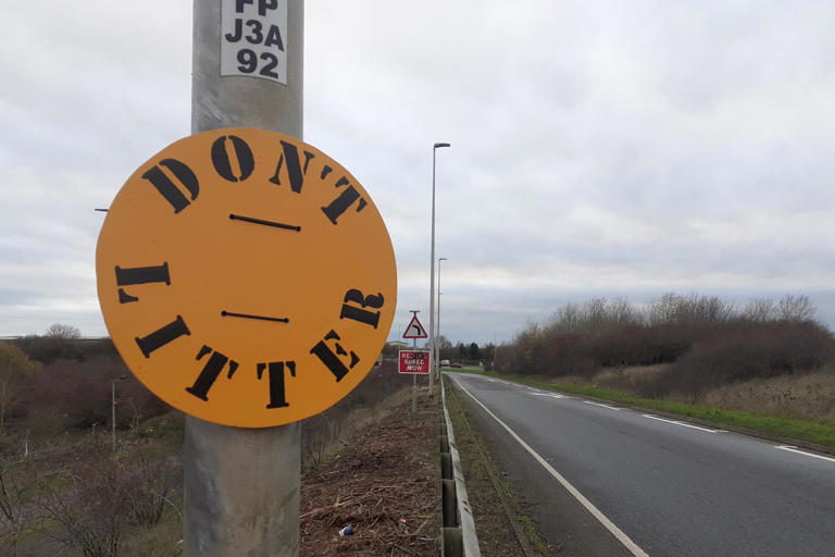 Council could remove 'offensive' anti-littering signs from Peterborough ...