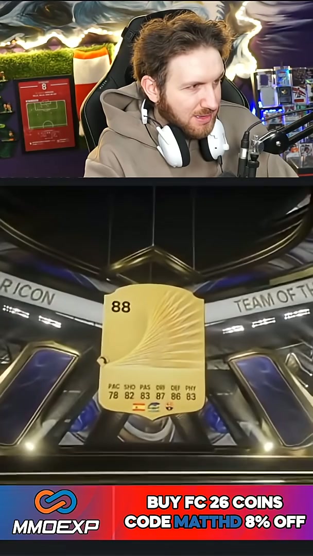 TOTY icon in a pack! #fc26 #shorts