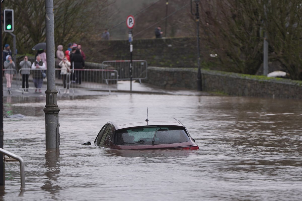 'Danger to life' flood warnings as Storm Chandra batters UK