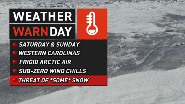 Another potential winter storm prompts more Weather Warn Days