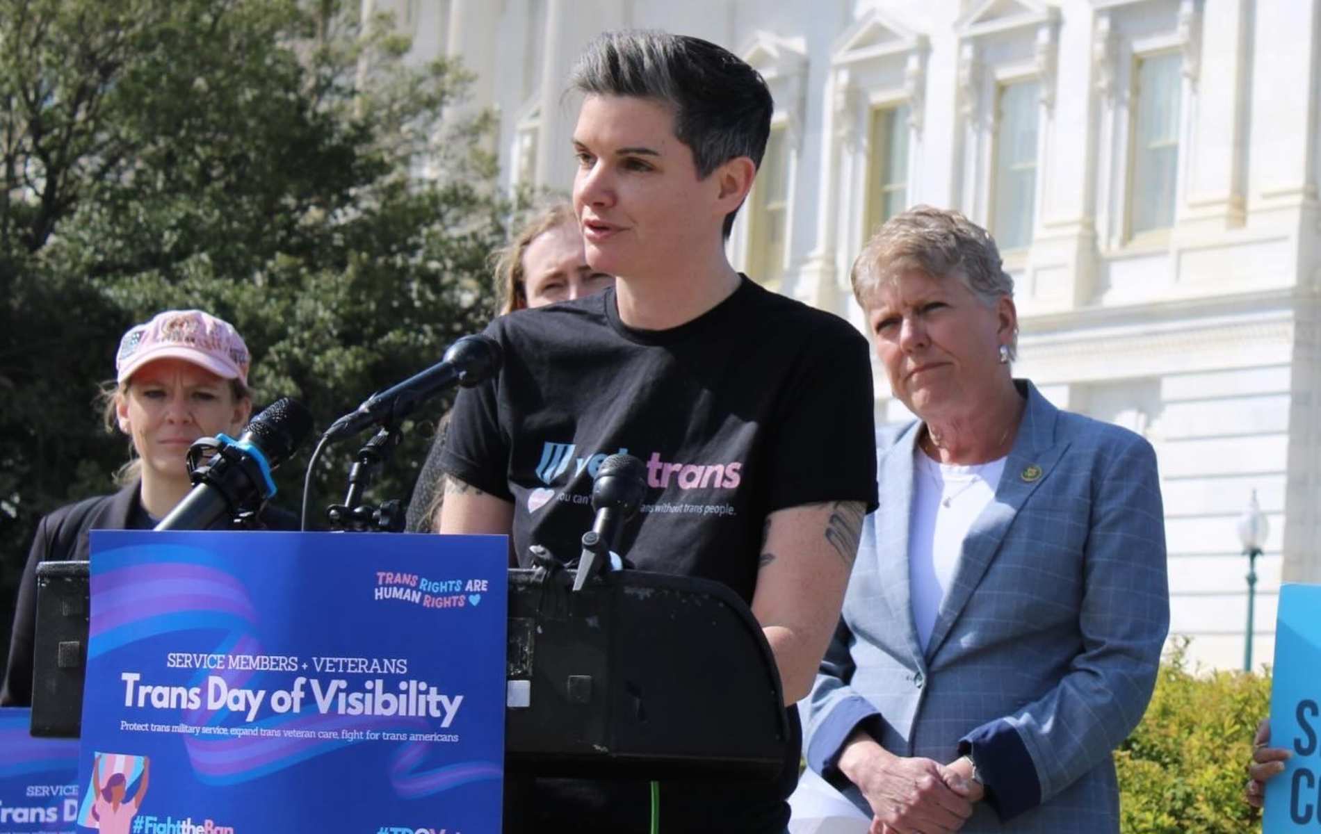 Non-binary veteran Lindsay Church is fighting for democracy in Illinois ...