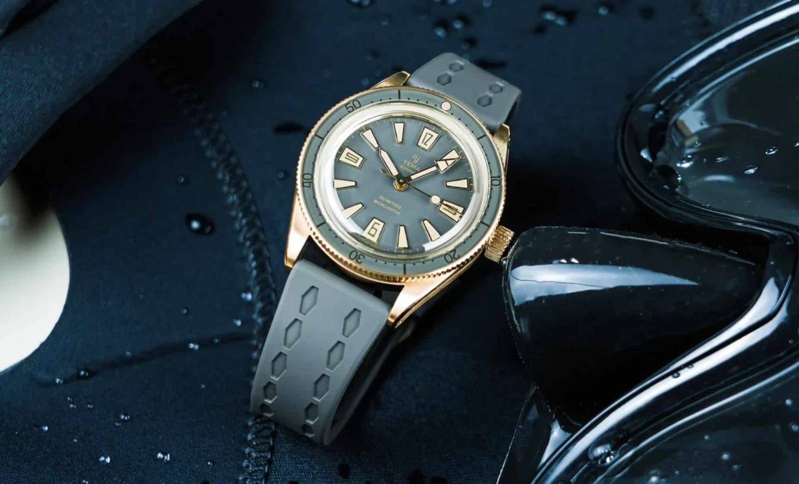 Yema Skin Diver Slim Bronze CMM.20, la nouvelle montre de plongée française