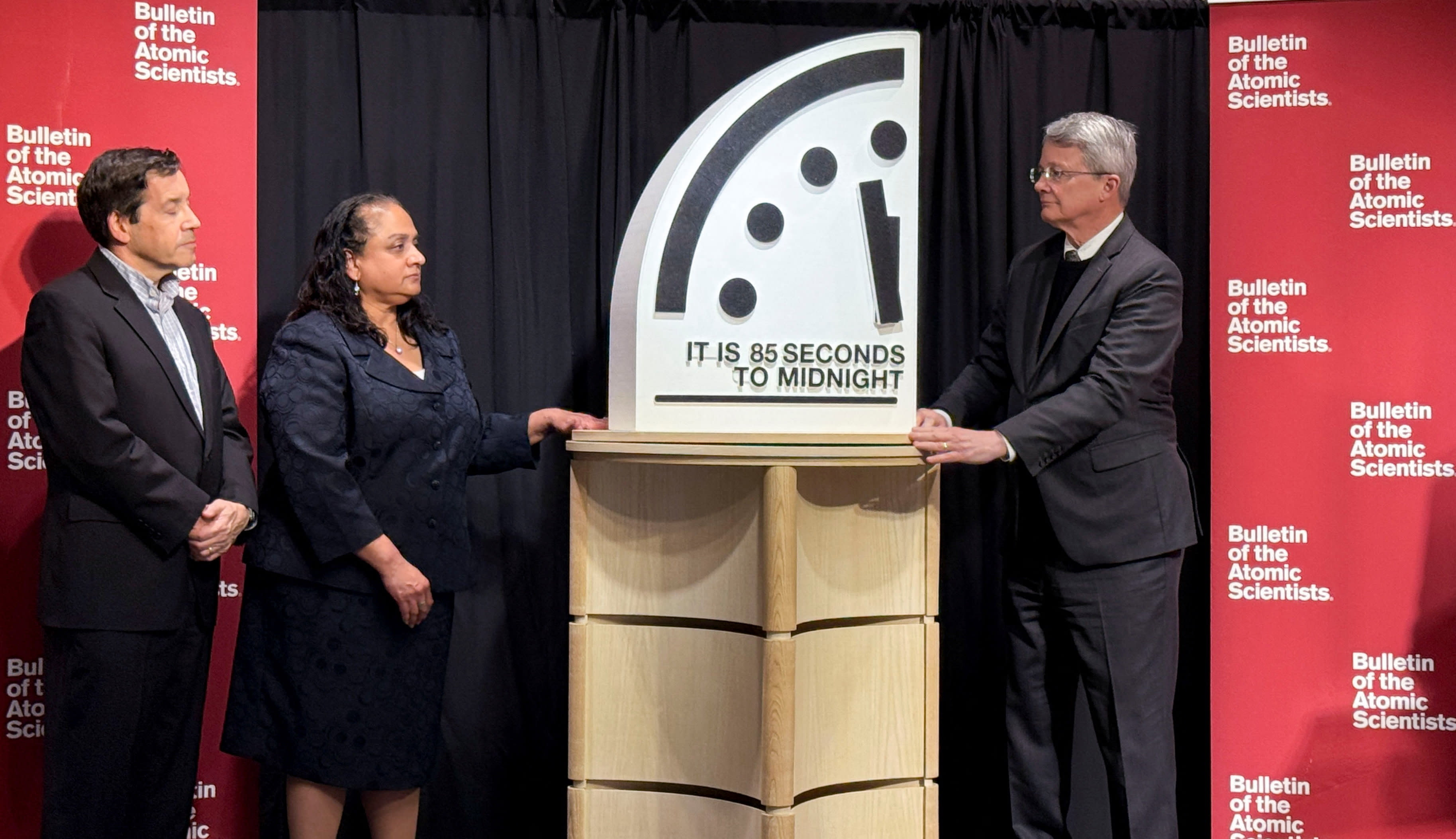 Atomic scientists set 'Doomsday Clock' closer to midnight than ever