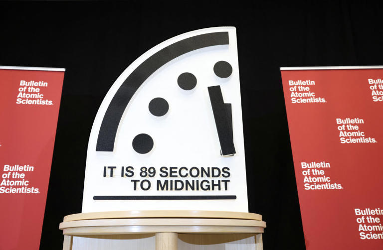 Atomic scientists set 'Doomsday Clock' closer to midnight than ever