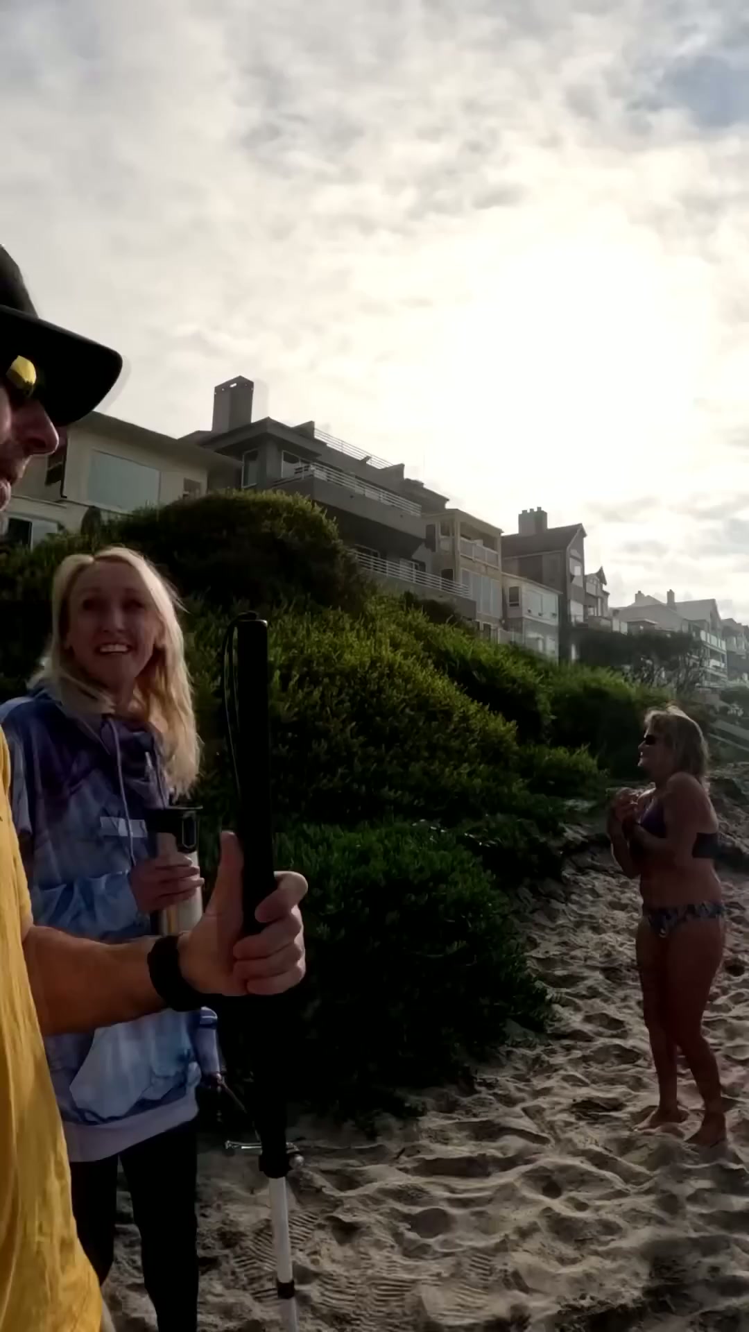 Can a blind guy stare at a solar eclipse?