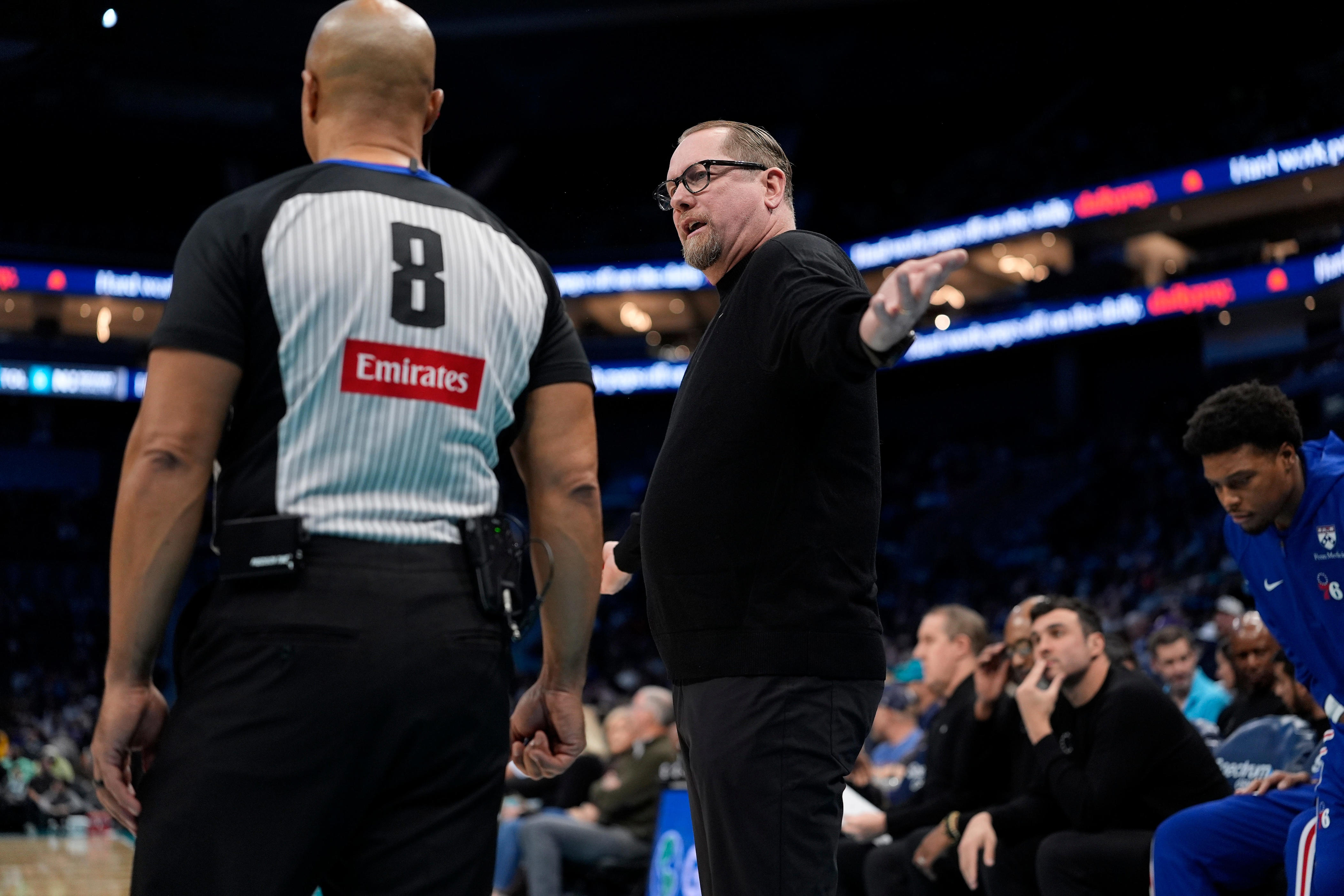 Coach Nick Nurse praises 2 Sixers big men for accepting role changes