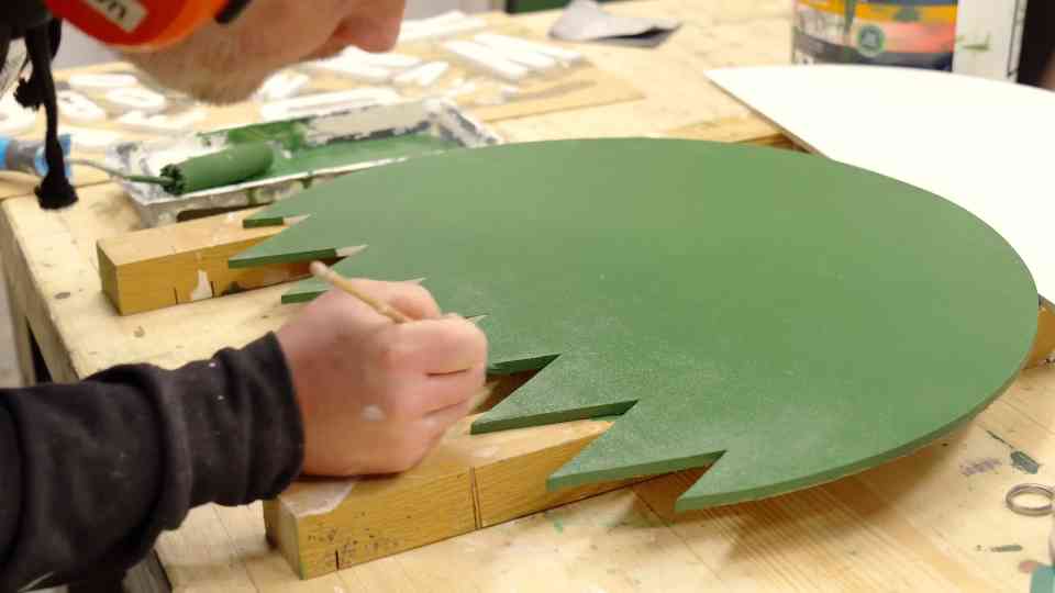 Sign making made easy with scroll cutter and laser saw