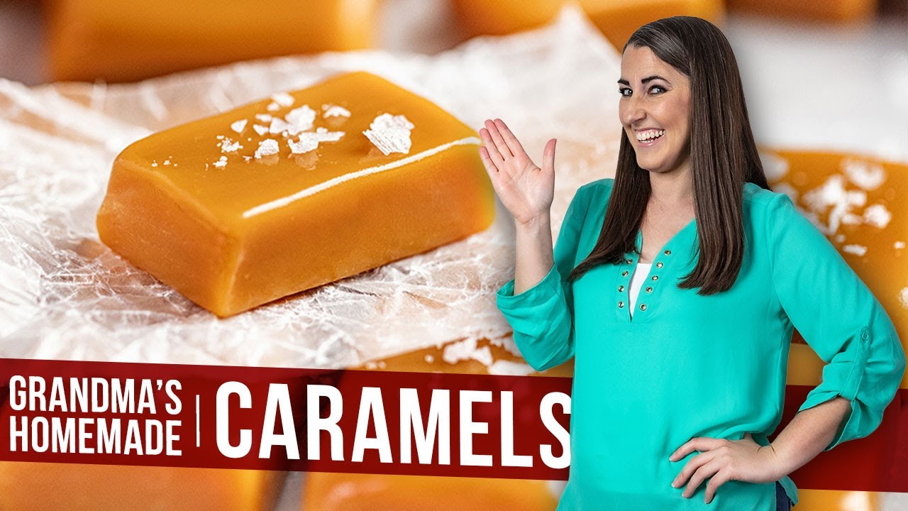 Grandma's homemade caramels