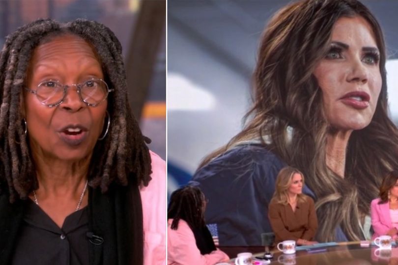 Whoopi Goldberg's telling one-word remark on Kristi Noem on The View