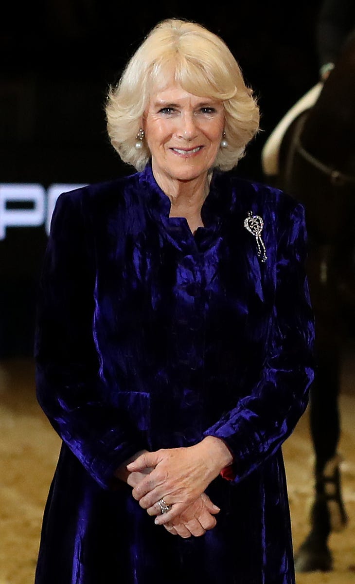 Queen Camilla wears Queen Victoria’s Hesse Diamond Jubilee Brooch for ...
