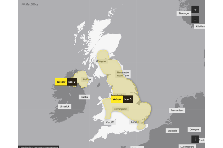 Storm Chandra latest: Woman injured after tree falls on car
