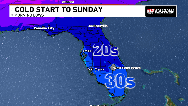 Chilly mornings with cool afternoons this week, cold snap arrives this ...