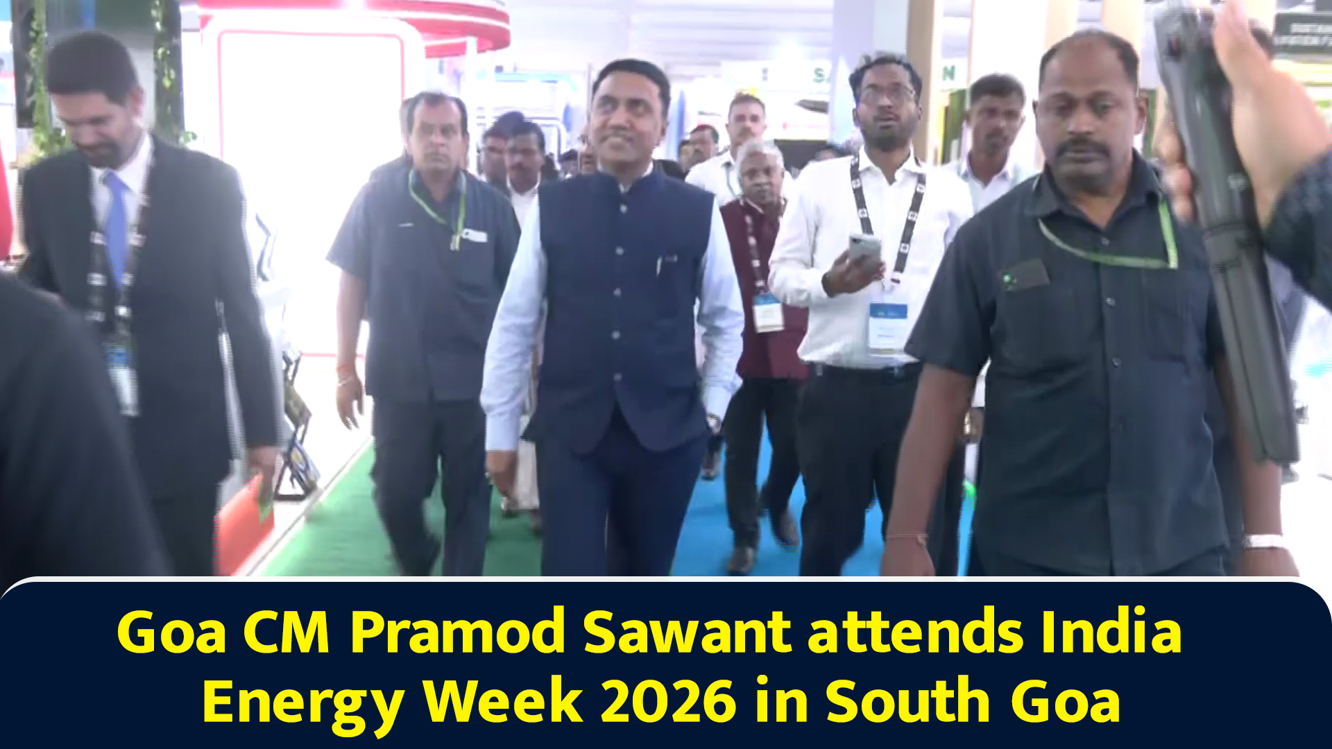 Goa Cm Pramod Sawant Attends India Energy Week 2026 In South Goa