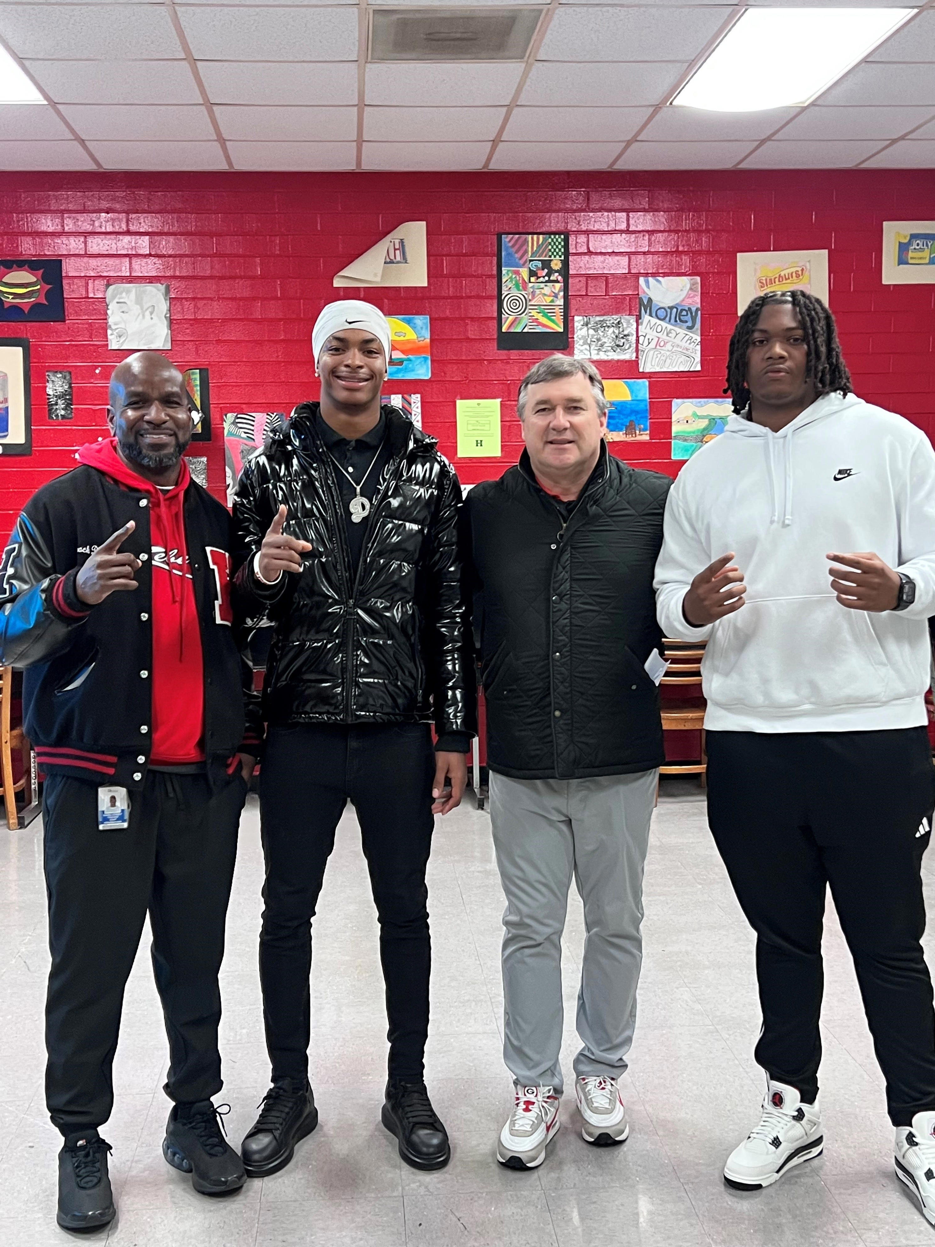 Here's why Georgia football coach Kirby Smart visited Hephzibah High