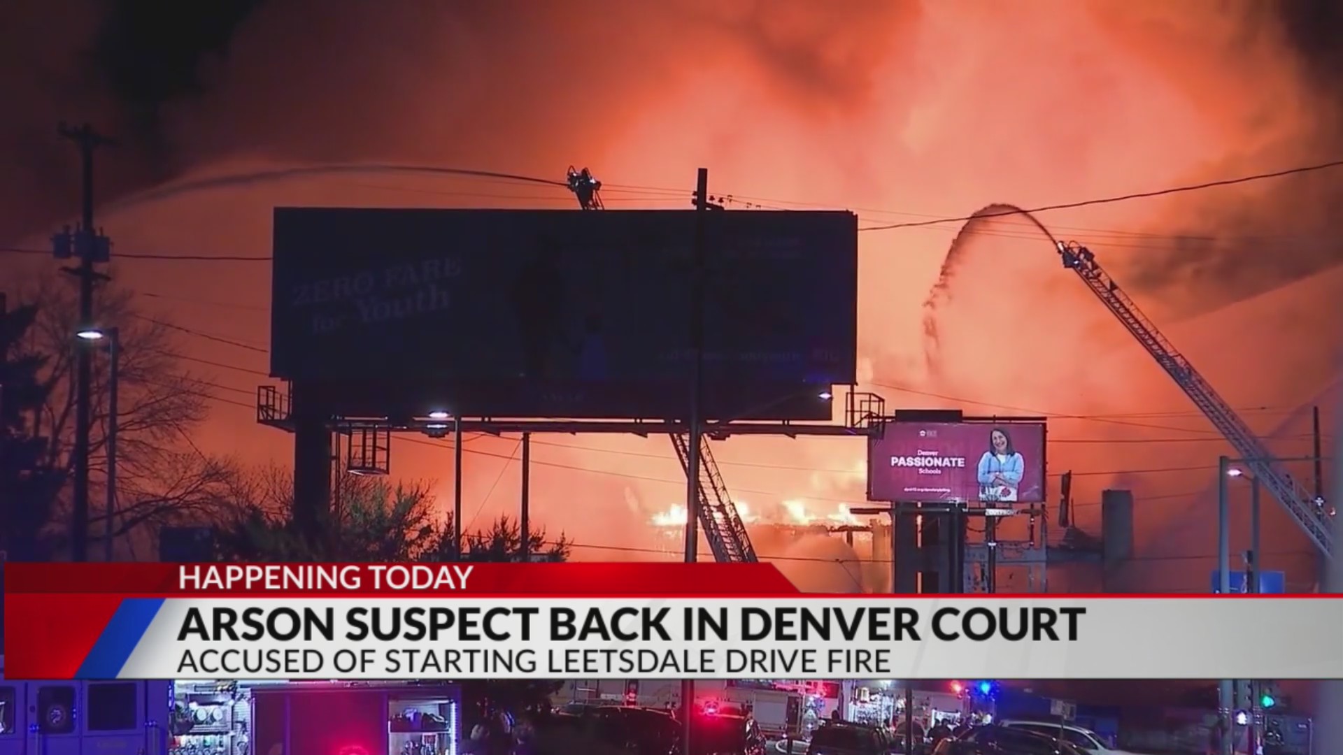 Arson suspect in Leetsdale apartment fire back in Denver court