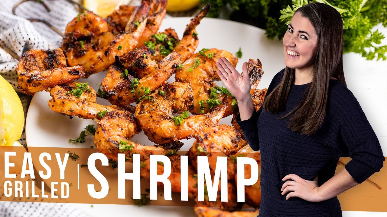 How to make easy grilled shrimp | The Stay At Home Chef