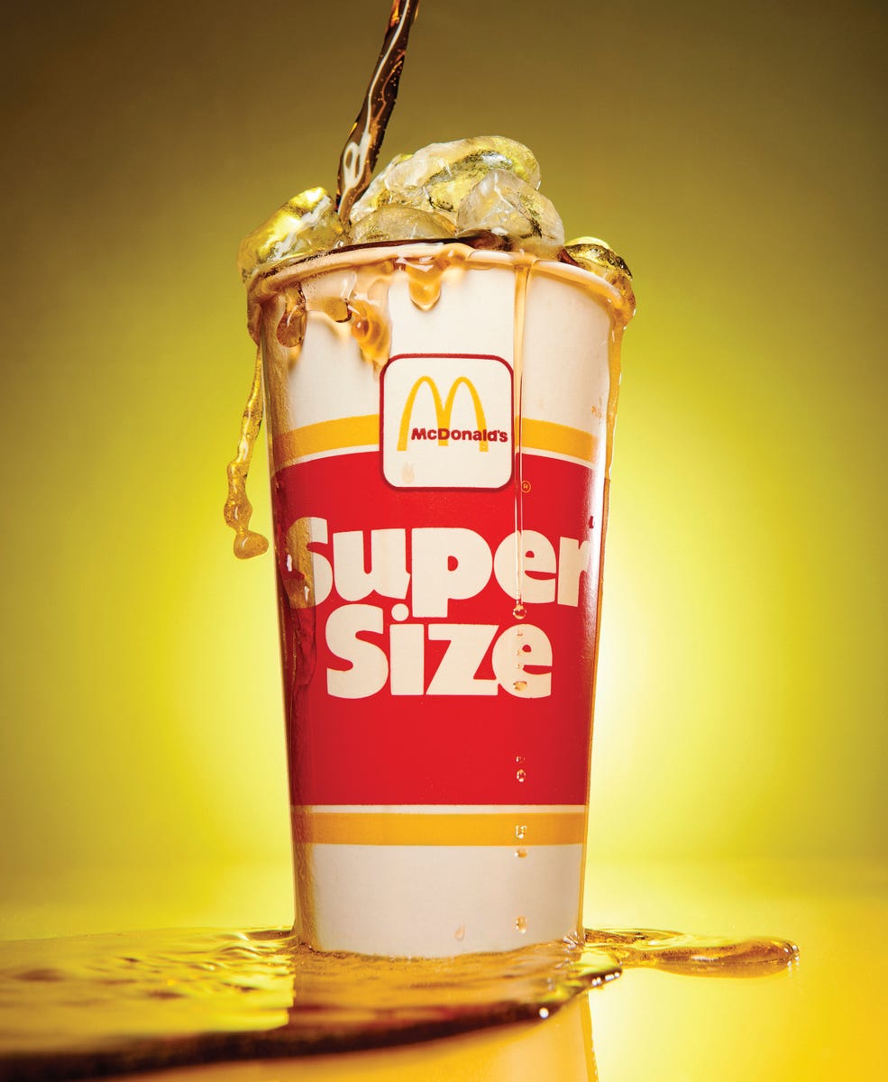 Americans buy cars by the pound