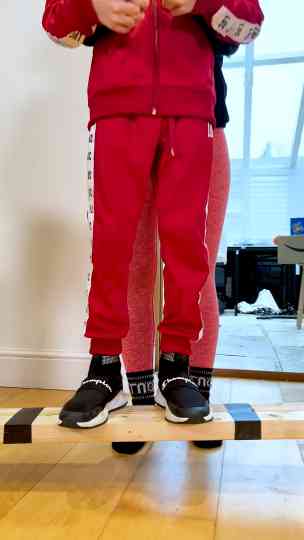 Fake trust jump prank on 8 year old