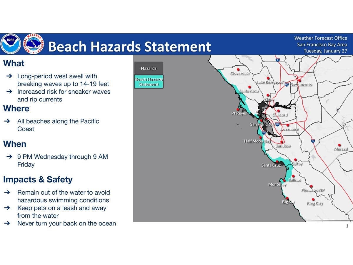 Weather changes return with the North Bay hit first and hardest: NWS