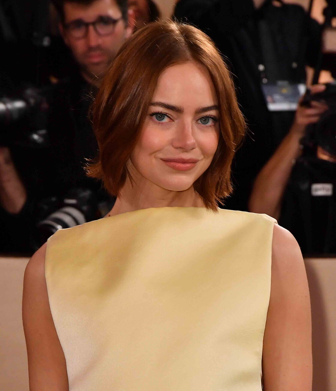 Crinkle cut bob : c’est le carré chic et naturel, qui tombe juste au ...