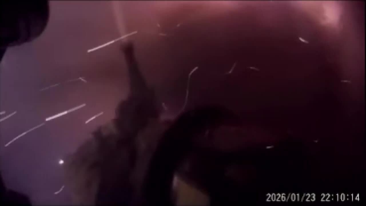 Smith County firefighter falls through floor while battling fire