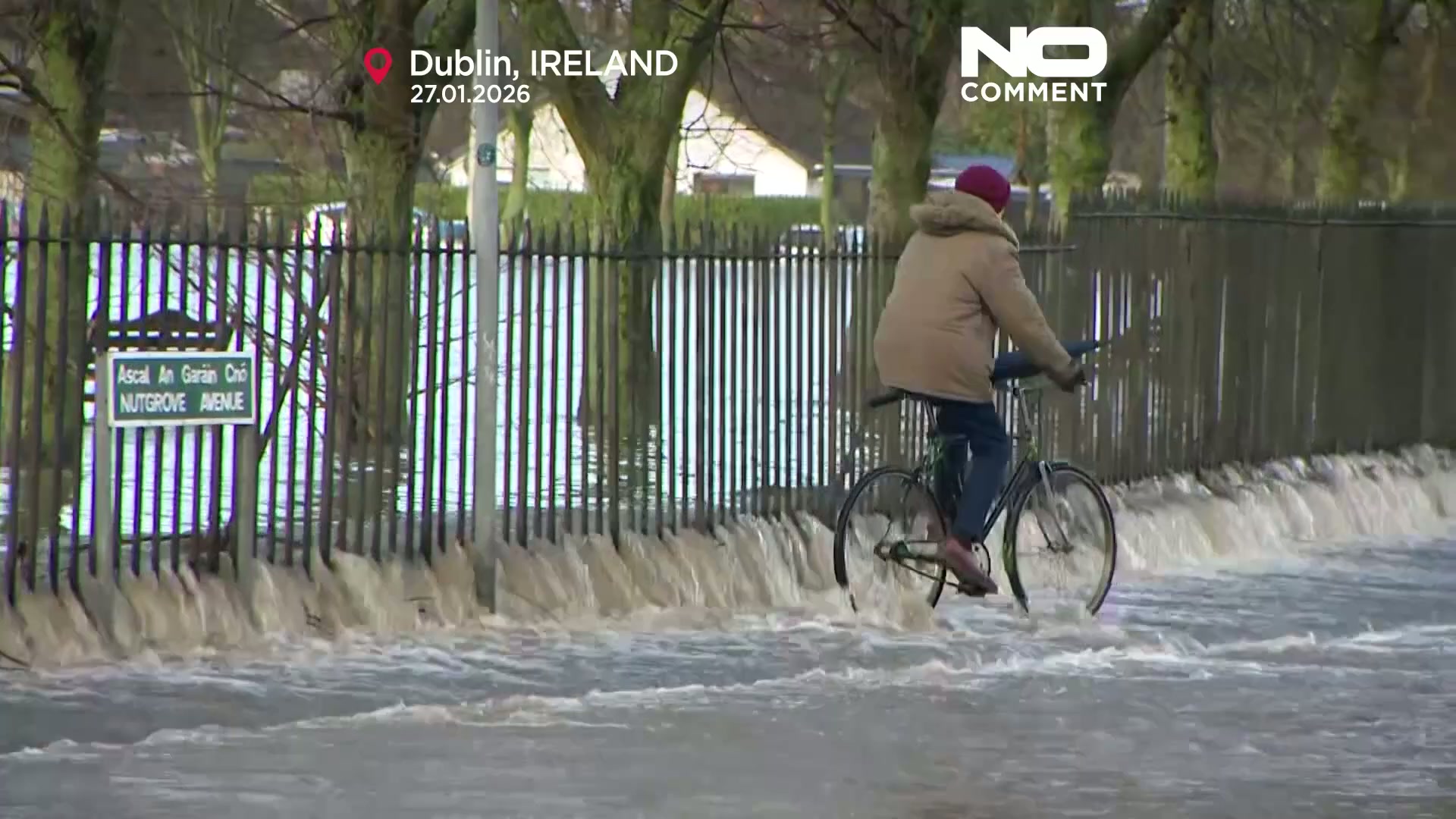 Storm Chandra causes flooding and power outages across Ireland