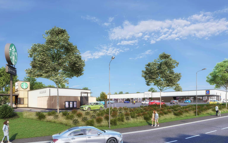 New pictures show how new Sunderland M&S Foodhall, Aldi and Starbucks ...