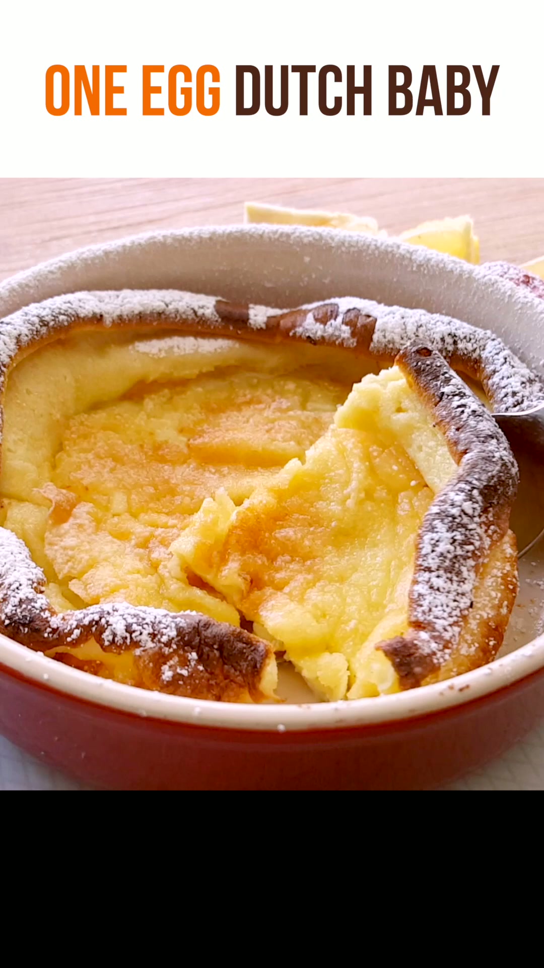 One-egg Dutch baby (made with just 6 ingredients!)