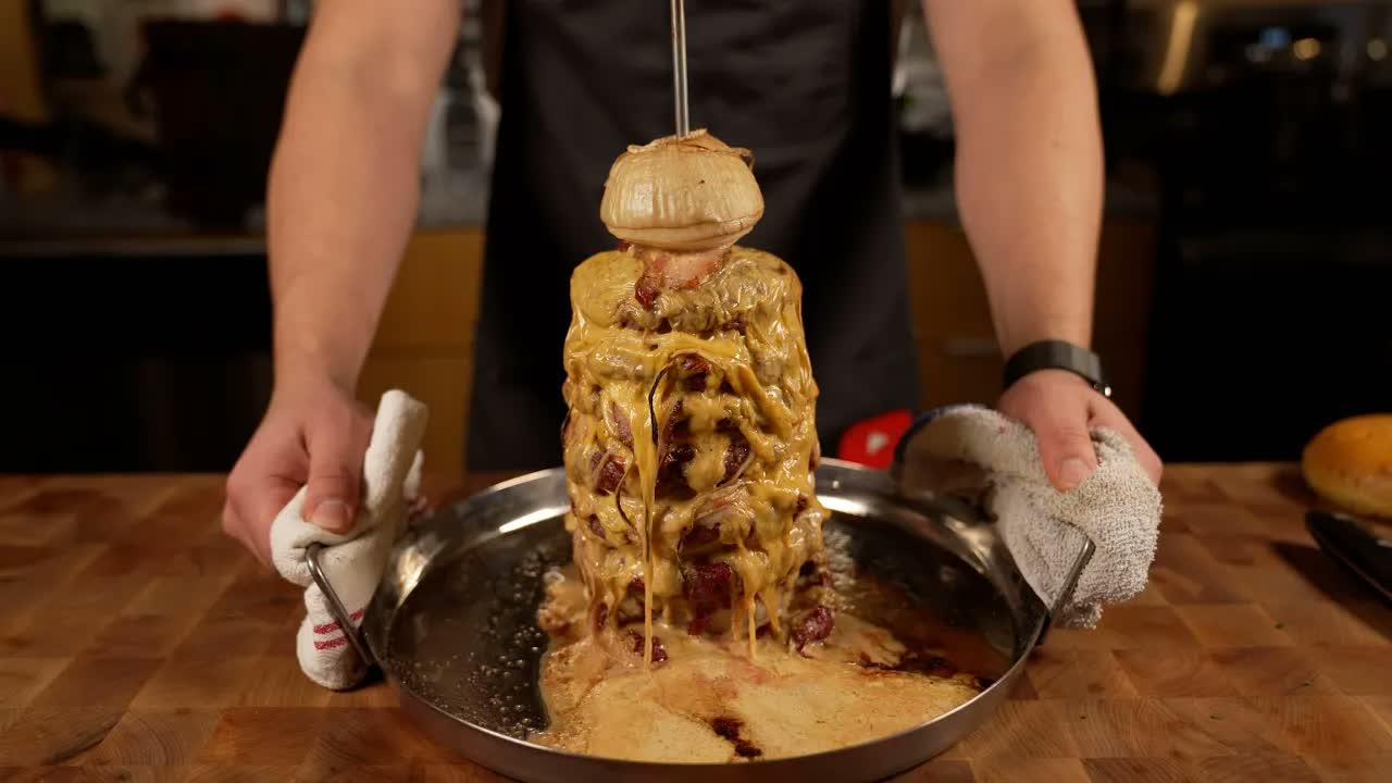 How tall can a burger actually get?