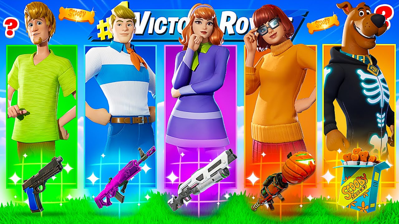Fortnite gameplay: The Scooby-Doo challenge