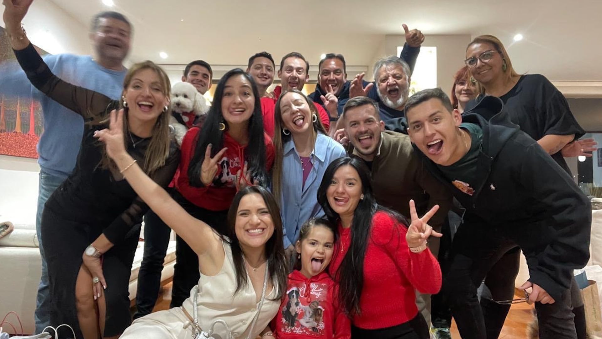 Woman’s entire family greets new husband at airport in a party bus