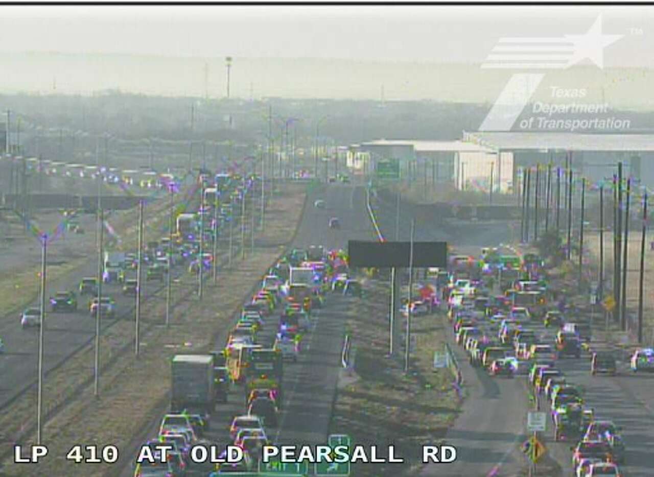 School bus flips on Loop 410, sending Southwest ISD students to hospital