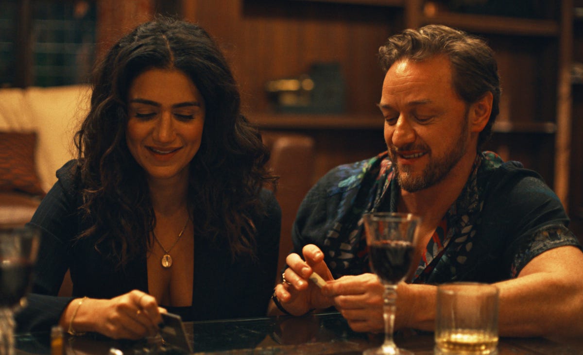 James McAvoy's improvised thriller is now trending after surprise ...