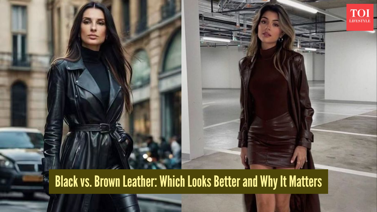 Black vs. brown leather: Which has better aesthetics?