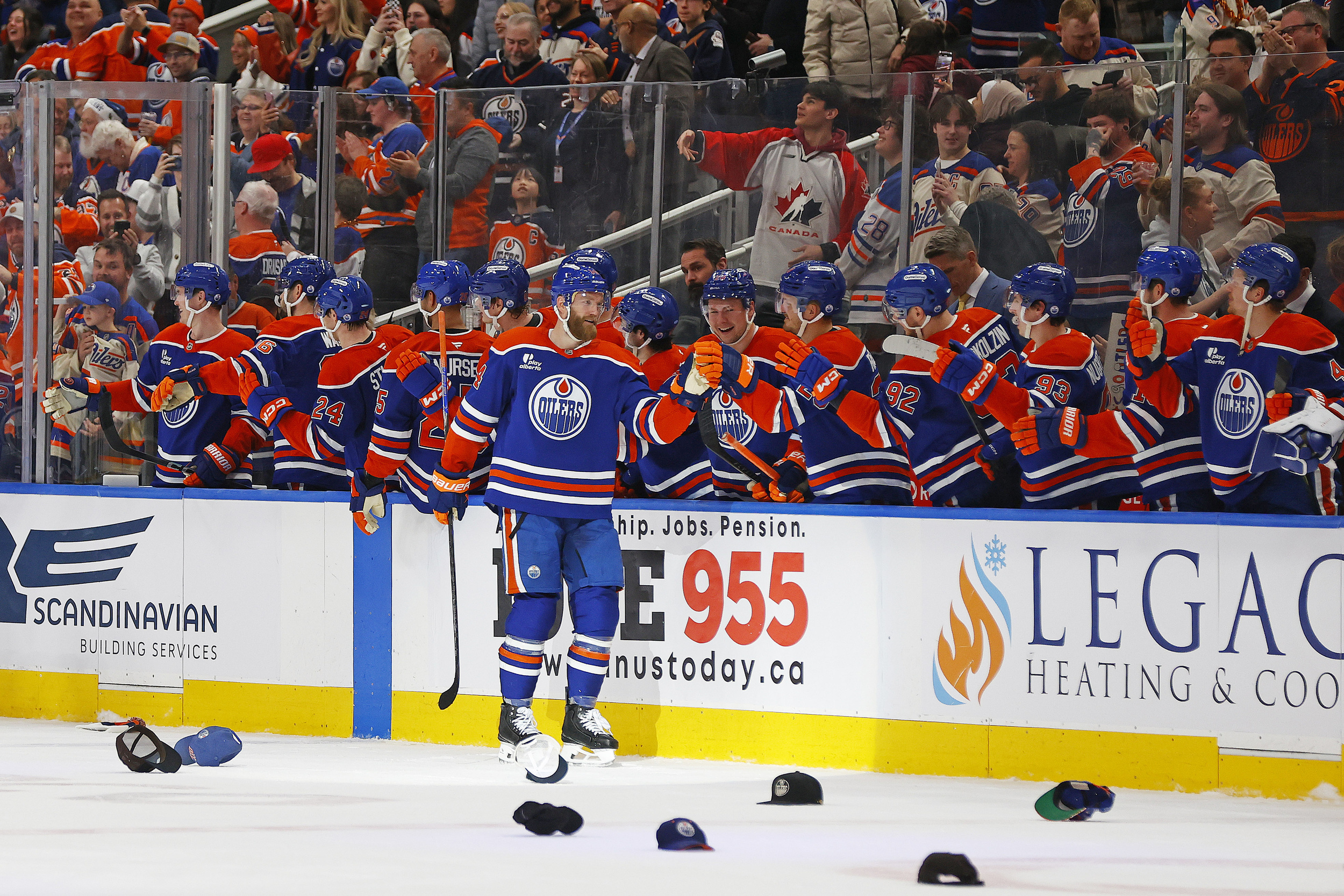 Oilers achieve NHL history with hat tricks by key defensemen
