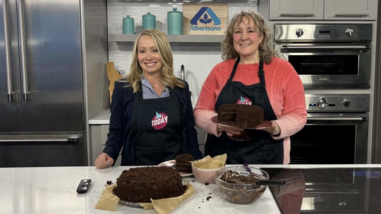 Angie the Pie Lady celebrates National Chocolate Cake Day!