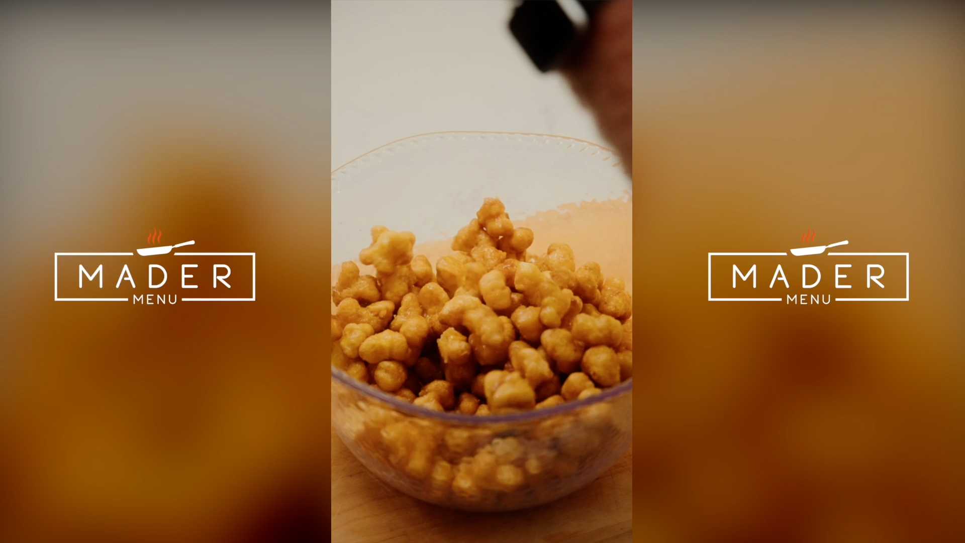 The Mader menu: Sea salt caramel puffcorn