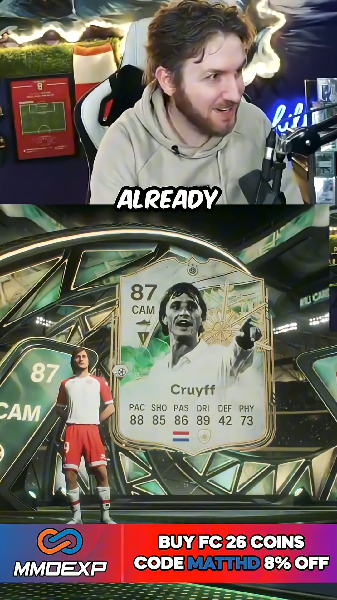OMG! I packed an insane winter wildcard icon!