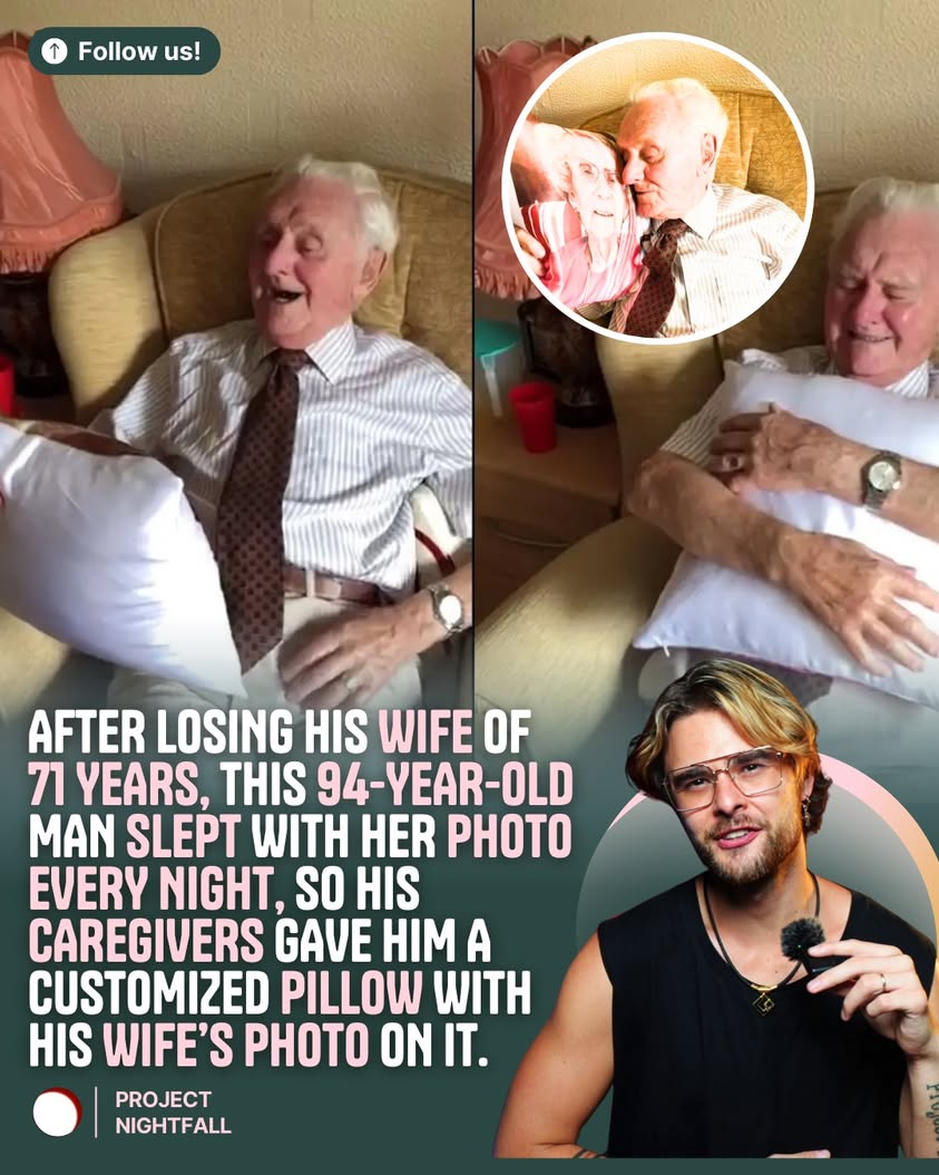 Some love stories do not end. They just change shape. After losing his ...