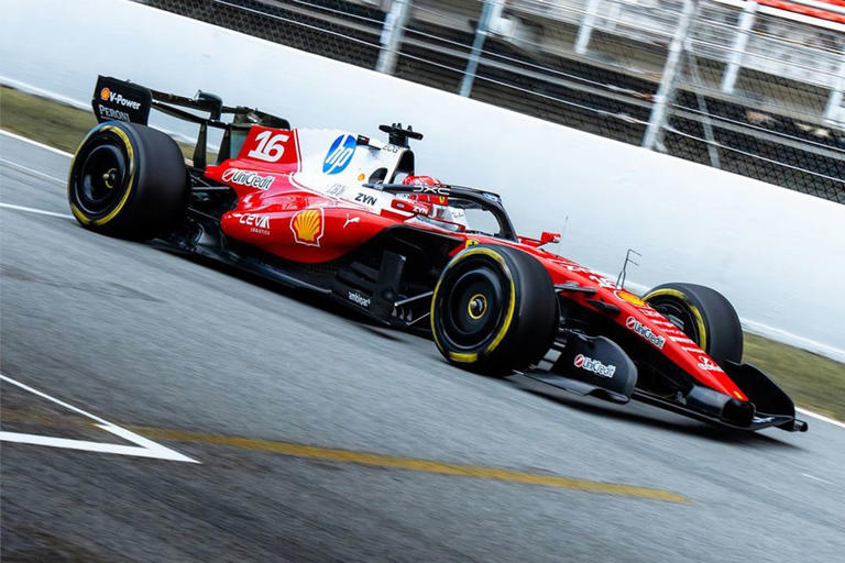 Test F1 2026 en Barcelona: Ferrari y Verstappen (con bandera roja) en pista