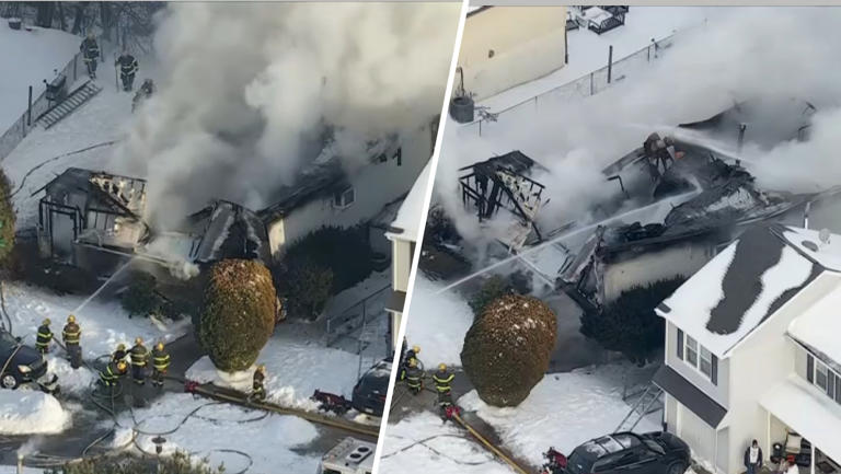 2 hurt, 1 missing after fire destroys home in Northeast Philadelphia
