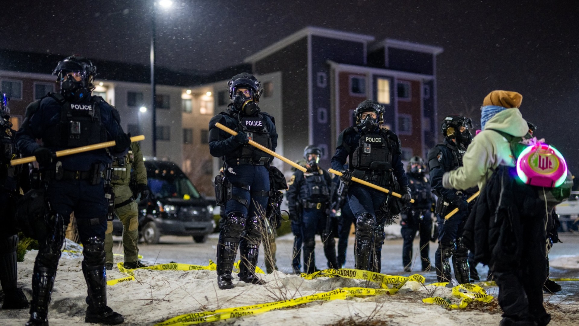 Two women charged after allegedly biting federal agents in Minnesota