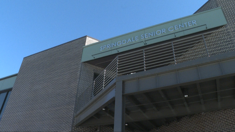 Sprinklers send nearly ankle-deep water through Springdale senior center
