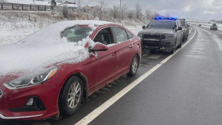 Police stress importance of clearing ice, snow from vehicles completely