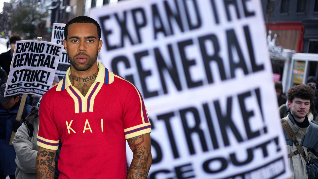 ‘Cut it all off’: Vic Mensa echoes calls for a nationwide ‘ICE out’ strike